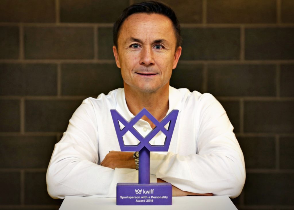 Sportsperson with a Personality Award | Brought to you by kwiff!